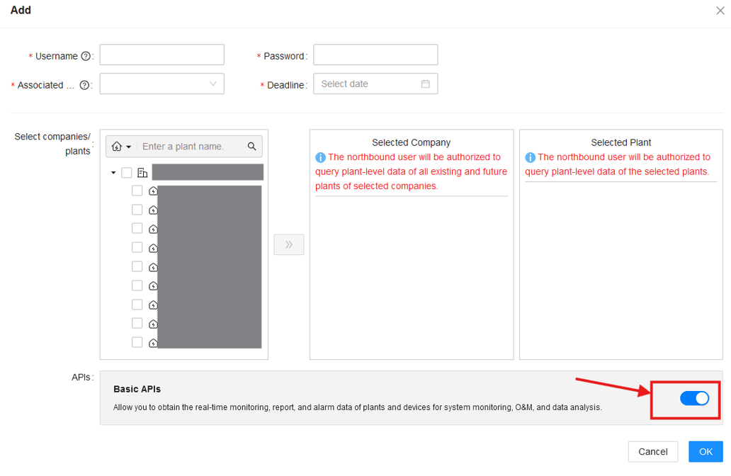 Set up API access - Huawei FusionSolar API